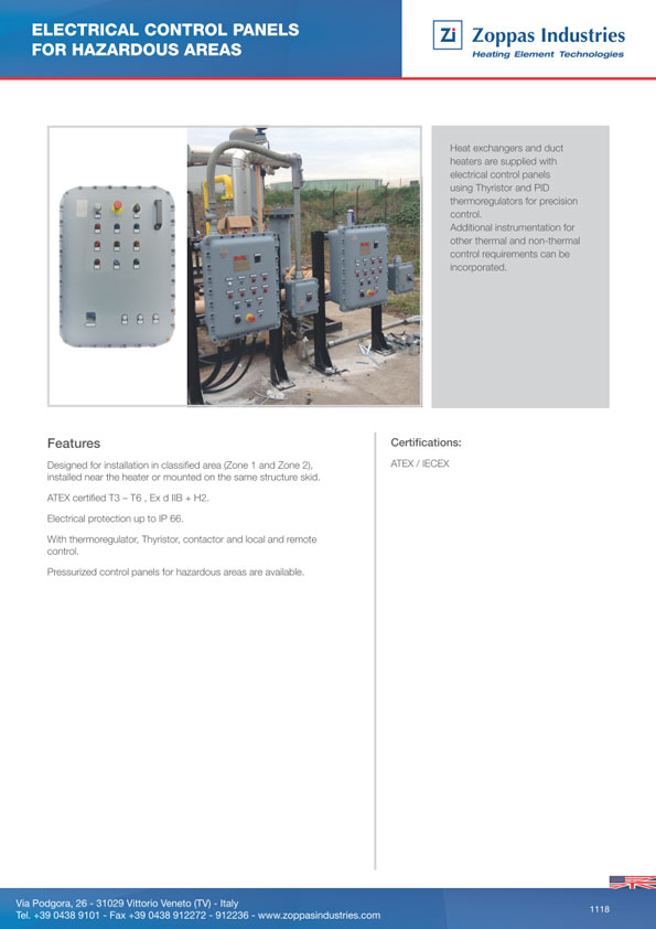 Categories Gas and Bsp | Zoppas Industries
